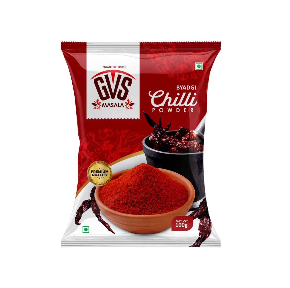 Byadgi Chilli Powder 100g - GVS Foods